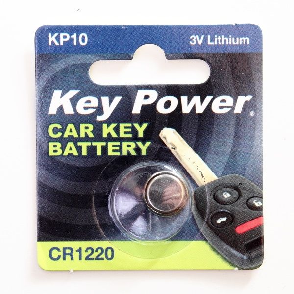 Key Power Car Key Battery KP10 CR1220 3V