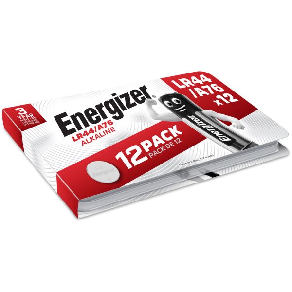 Energizer LR44 A76 Batteries | 12-Pack